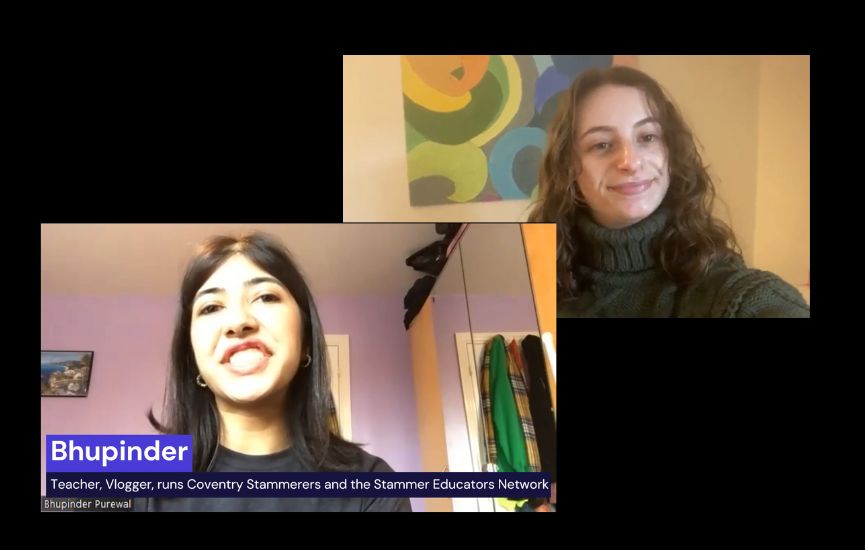 Tash's vlog: In conversation with Bhupinder | STAMMA